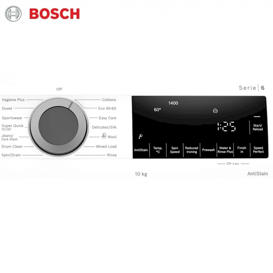 מייבש כביסה בוש 9 ק''ג BOSCH WQG241AKPL | כביסה וייבוש | פסגת החשמל