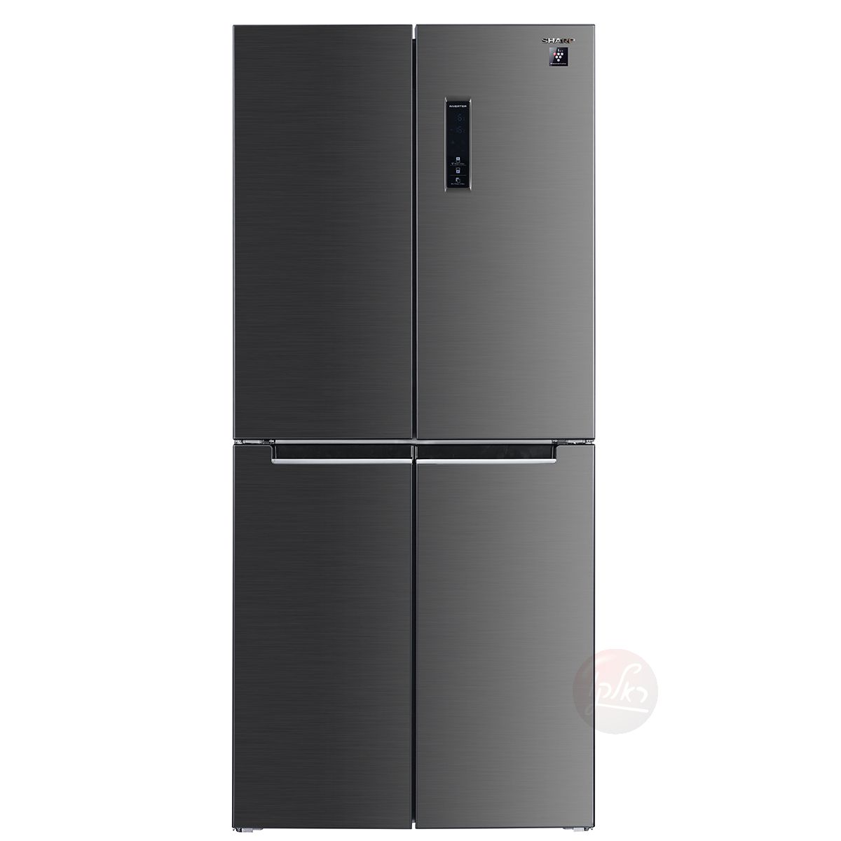 מקרר 4 דלתות 470 ליטר Sharp שארפ SJ-8430ID נירוסטה שחורה דגם חדש | במחיר ללא תחרות משלוח מהיר ...