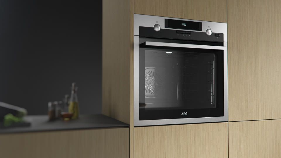 תנור בנוי AEG BPE552320M | תנורים בנויים | אפייה ובישול | פסגת החשמל